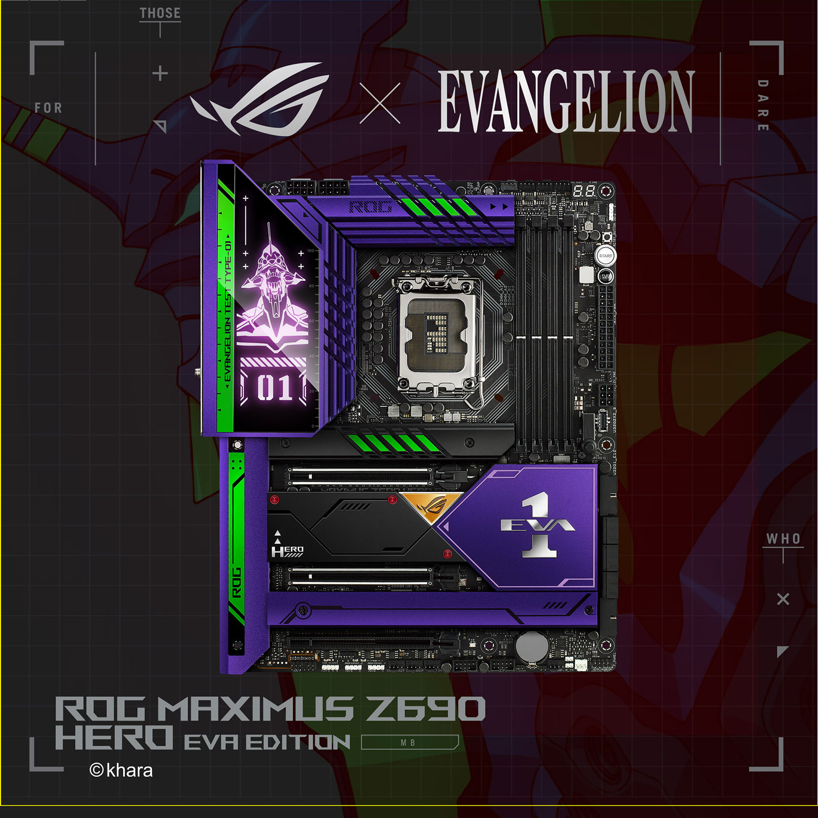 Mainboard Asus ROG Maximus Z690 HERO EVA Edition Giá Rẻ