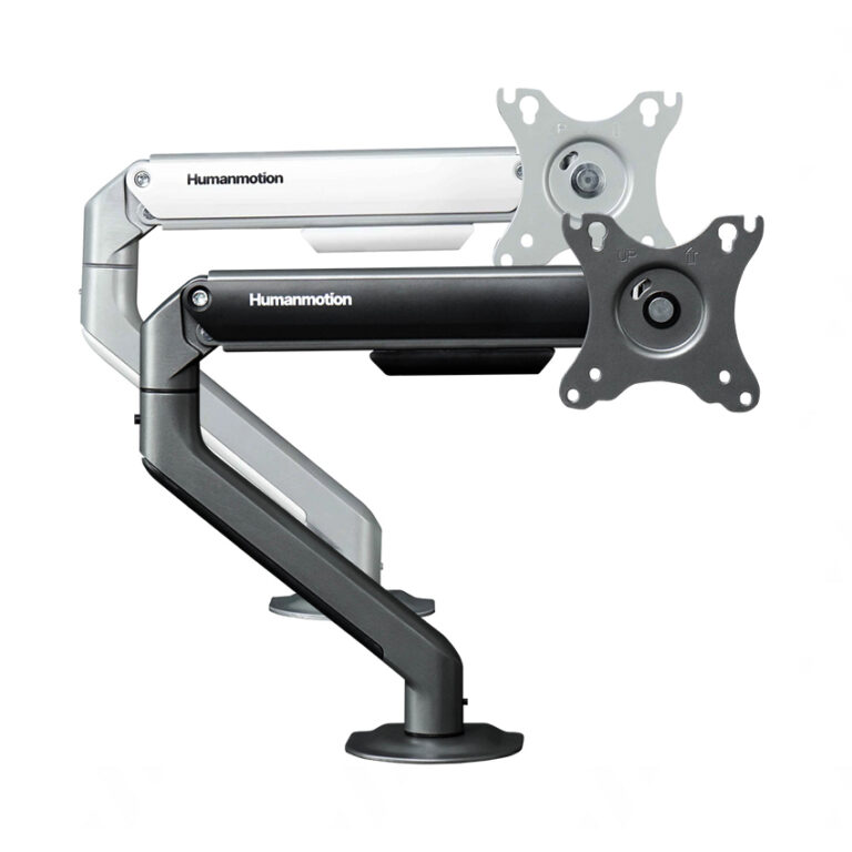 Giá đỡ Màn Hình Human Motion T6 Pro Dual (Đen/Trắng) | Chính Hãng