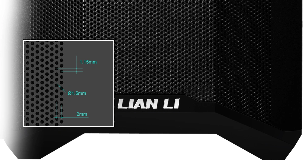 Vỏ Case LIAN-LI Lancool II Mesh Performance Black | Giá Rẻ