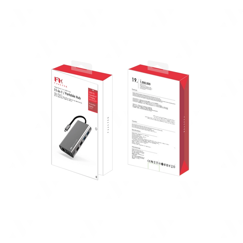 Hub USB Feeltek 11 In 1 USB-C Chính Hãng Giá Rẻ