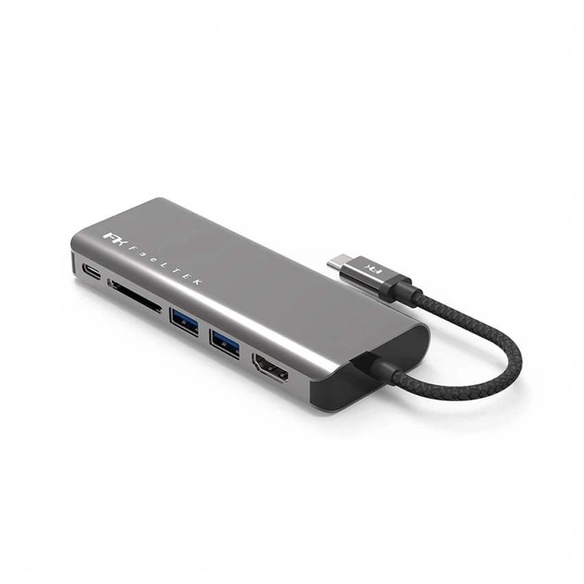 Hub USB Feeltek 6 In 1 USB-C Chính Hãng Giá Rẻ