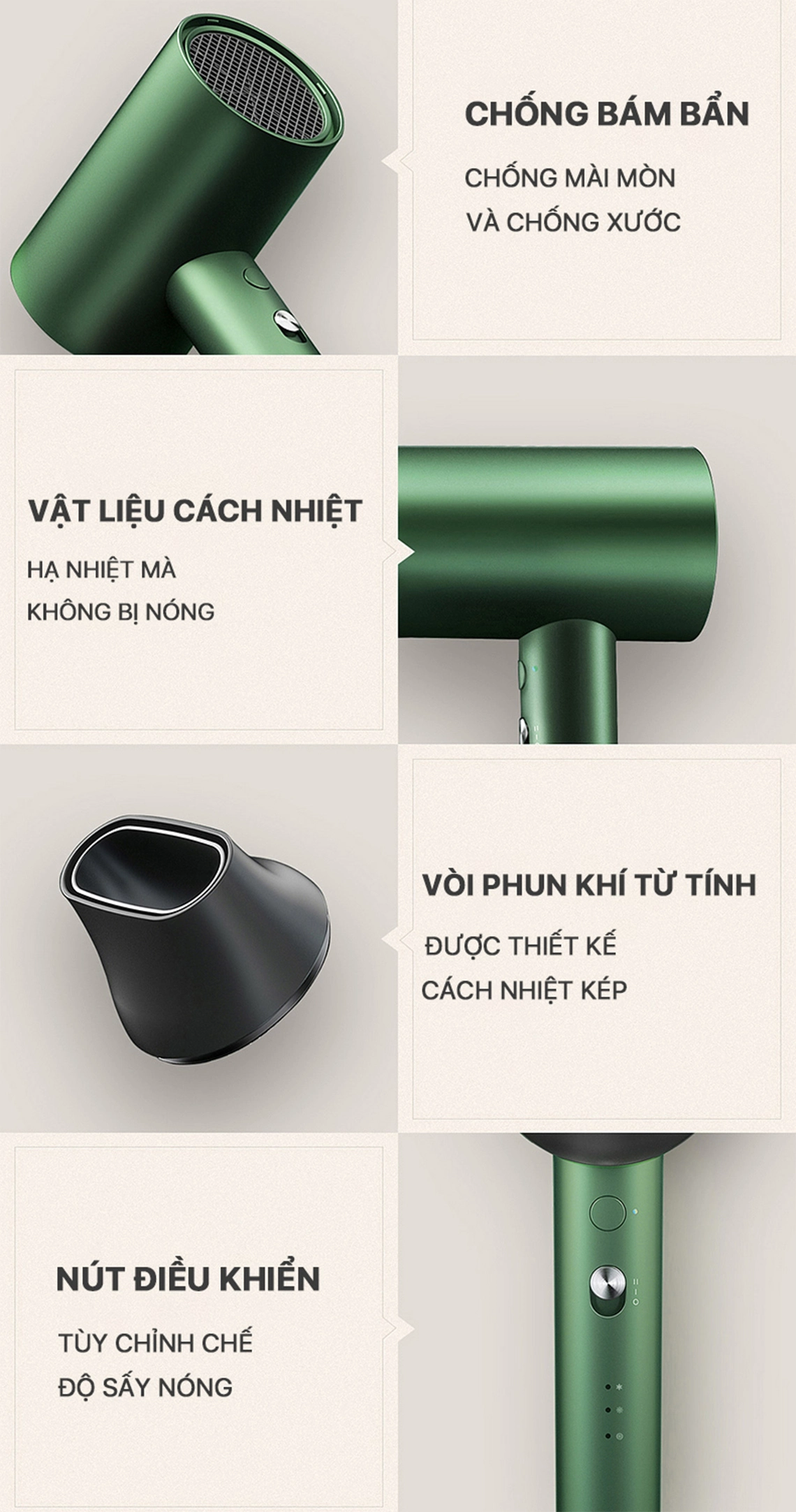 Máy Sấy Tóc Showsee A5-G | Chính Hãng