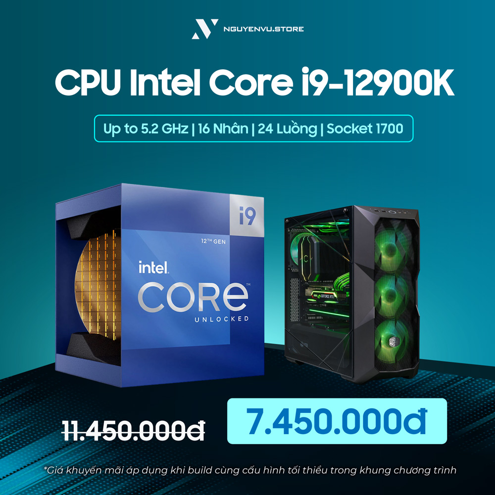 Bộ Xử Lý Intel Core I9-12900K (3.9GHz Turbo Up To 5.2Ghz, 16 Nhân 24 ...
