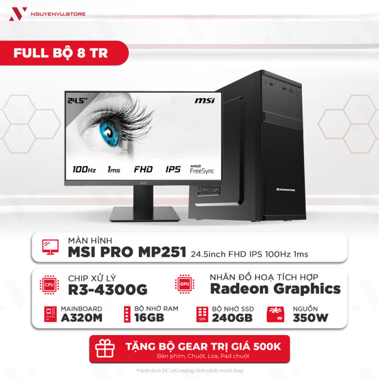 FULL BỘ PC MÊ LY RINH QUÀ Lên đến 800K | Nguyễn Vũ Store