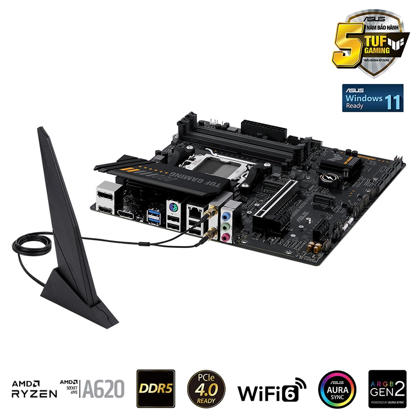 Mainboard ASUS TUF GAMING A620M-PLUS WIFI | Chính Hãng