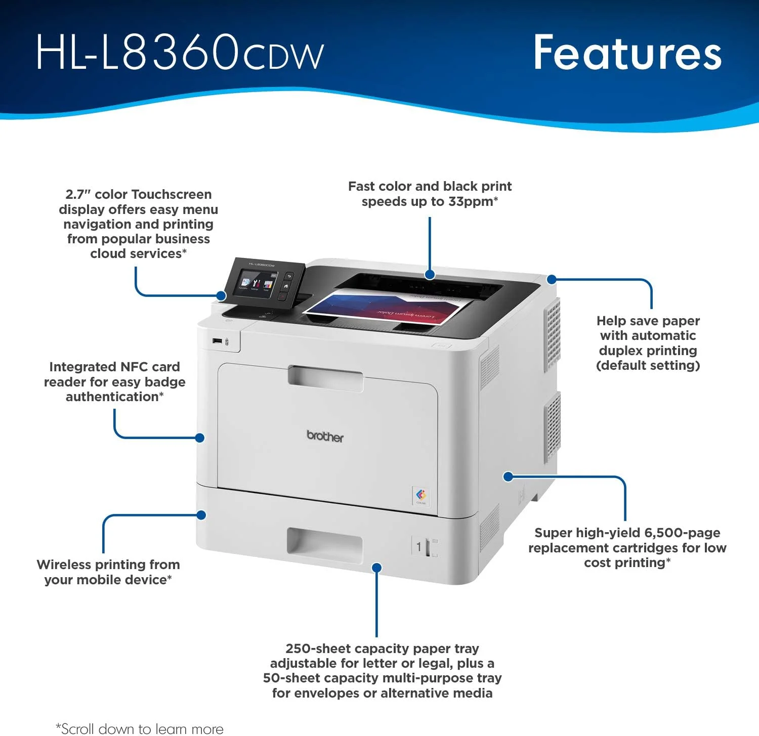 Máy In Laser Màu Brother HL-L8360CDW Chính Hãng Giá Rẻ