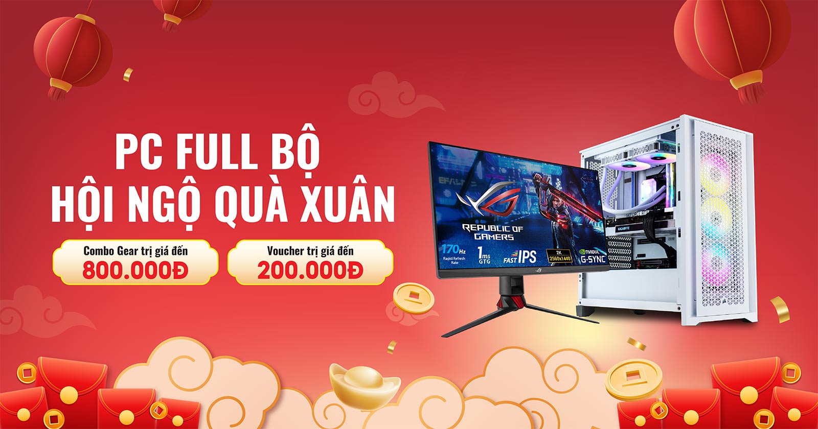 Khuyến Mãi Hi-End PC, Laptop, Gaming Gear, Game Console